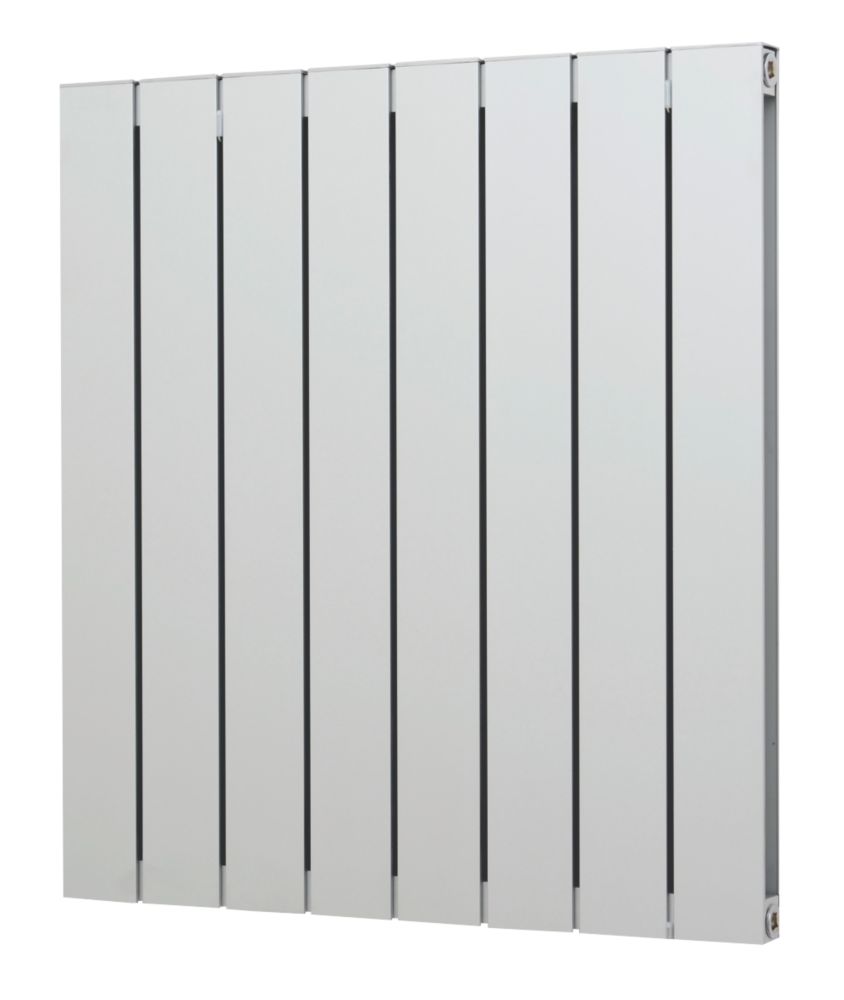 Blaze 600mm x 555mm 1953BTU Matt Chrome Vertical Designer Radiator ...