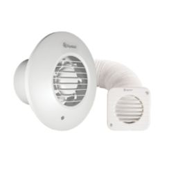 Xpelair SSSFC100 Simply Silent 4" Axial Bathroom Shower Extractor Fan ...
