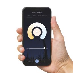 TCP Smart RBG + CCT Indoor & Outdoor LED Wi-Fi Floodlight Black 30W ...