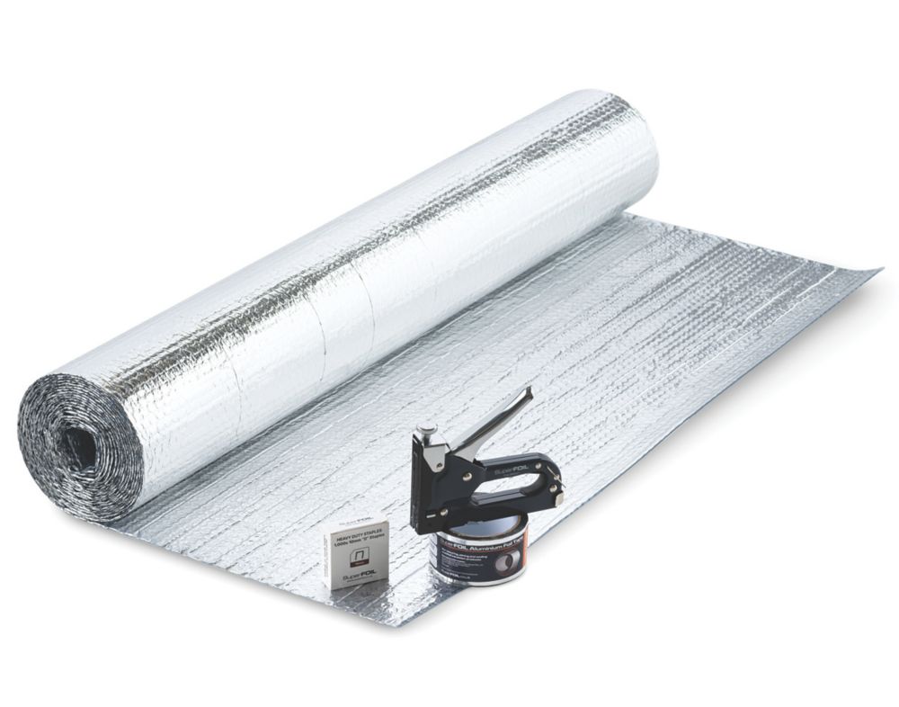 SuperFOIL Insulation Shed Insulation Kit 1m x 21m - Screwfix