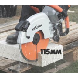 Evolution R300DCT+ 300mm Electric Disc Cutter with Dust Suppression ...