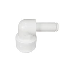 FloPlast FloFit+ Plastic Push-Fit Equal 90° Stem Elbow 10mm - Screwfix