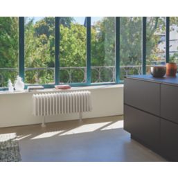 Acova Vuelta 1000W 3-Column Electric Radiator 323mm x 962mm White ...