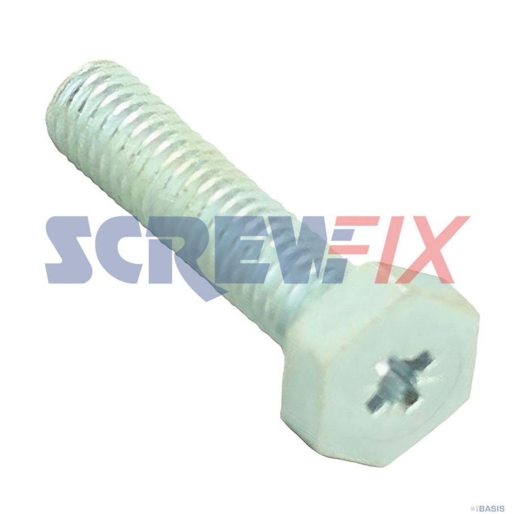 Worcester Bosch 87161130660 SCREW HEX Z M6 X 25 8.8 ZP - Screwfix