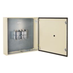 Contactum DFS315K 315A 3P+N+E Fused 3-Phase Enclosed Switch Fuse - Screwfix