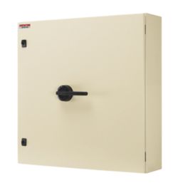 Contactum DFS315K 315A 3P+N+E Fused 3-Phase Enclosed Switch Fuse - Screwfix