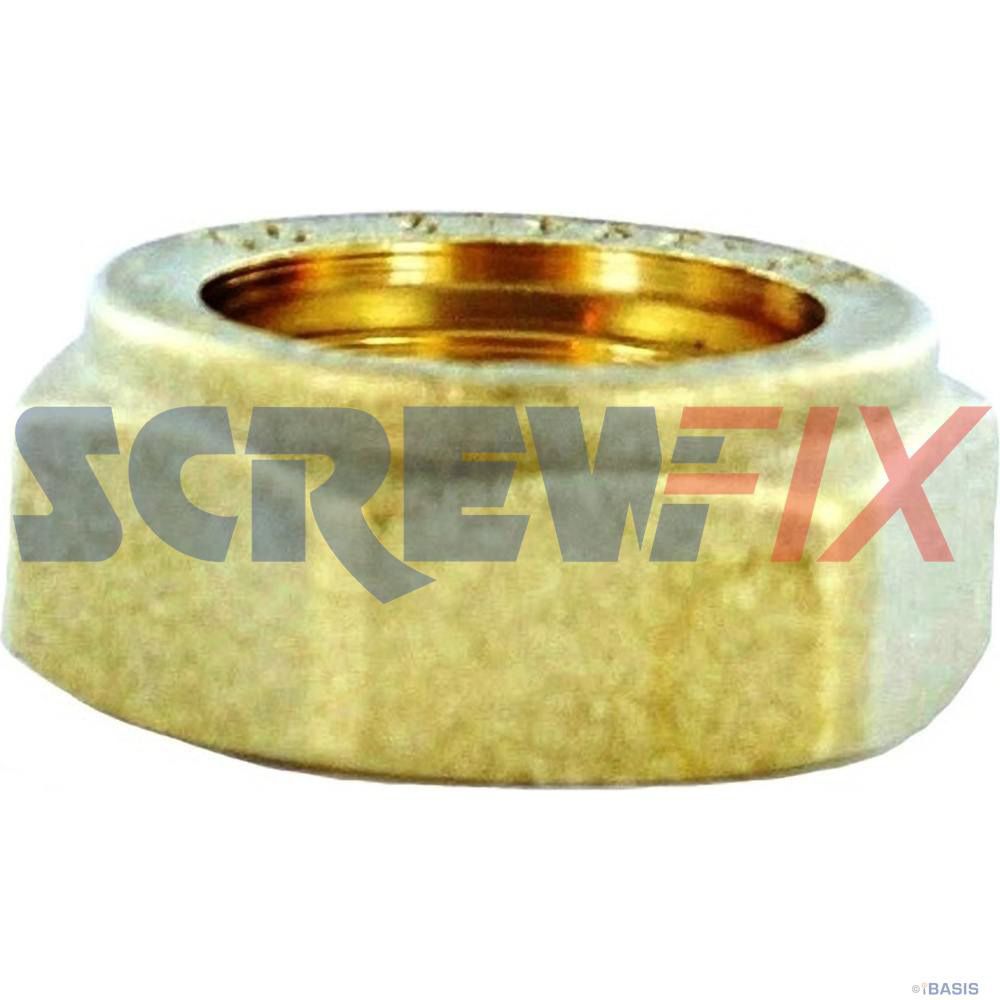 Vokera 1824 Nut 22mm (Large) - Screwfix