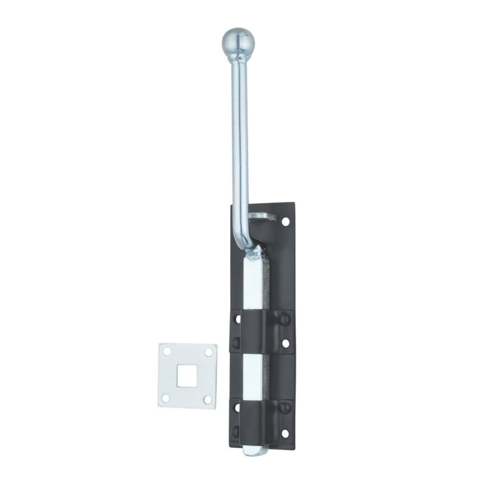 Hardware Solutions Monkey Tail Bolt Black 310mm | Pad & Gate Bolts ...