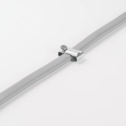 D-Line Safe-D Fire Rated Cable Clip 1.5mm² Silver 100 Pack - Screwfix