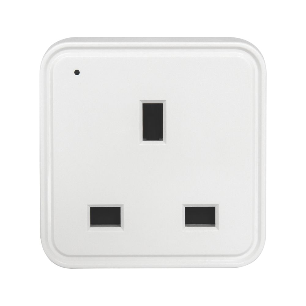 TCP 13A Wi-Fi Energy Monitoring Plug White - Screwfix