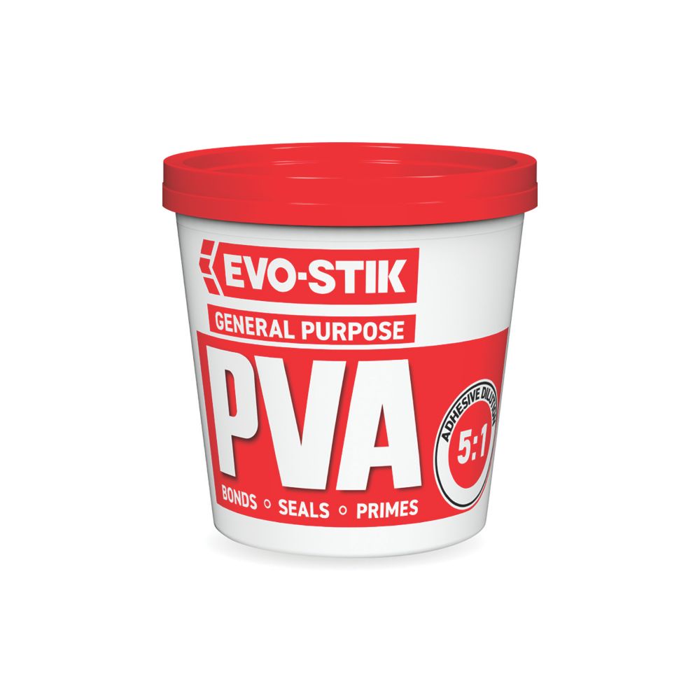 Evo-Stik General Purpose PVA 1Ltr - Screwfix
