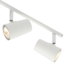 Inlight Harvey Linear 4-Light Spotlight White - Screwfix