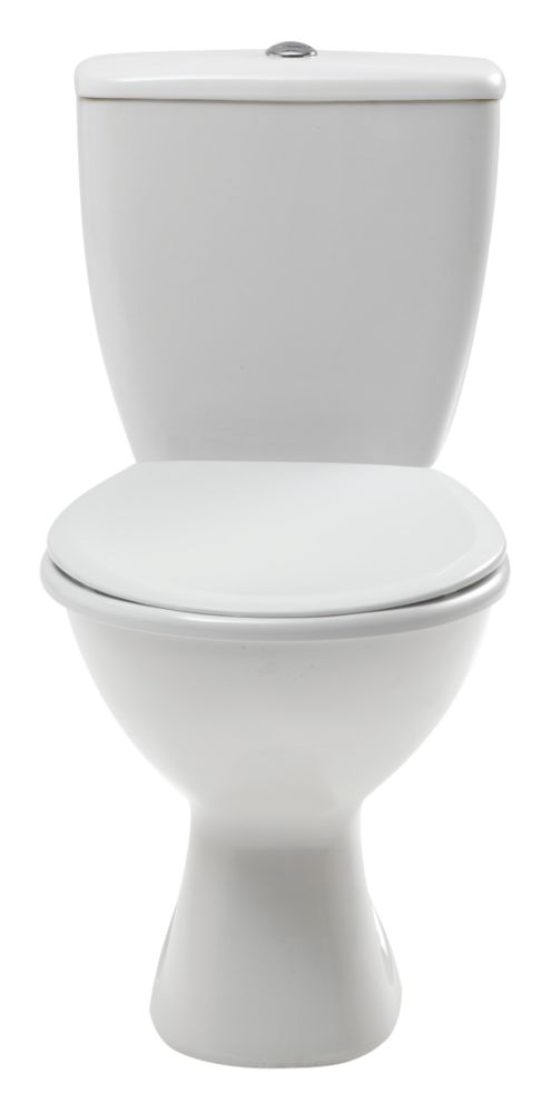 Toilet-to-Go Close-Coupled Toilet Dual-Flush 6Ltr - Screwfix