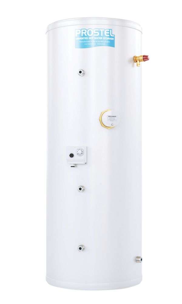 RM Cylinders Prostel Indirect Unvented Cylinder 250Ltr | Unvented Hot ...