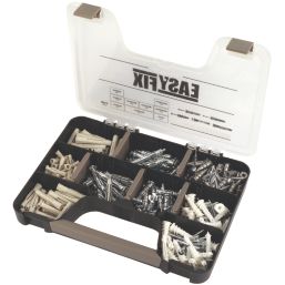 Easyfix Fixings Trade Case 240 Piece Set - Screwfix