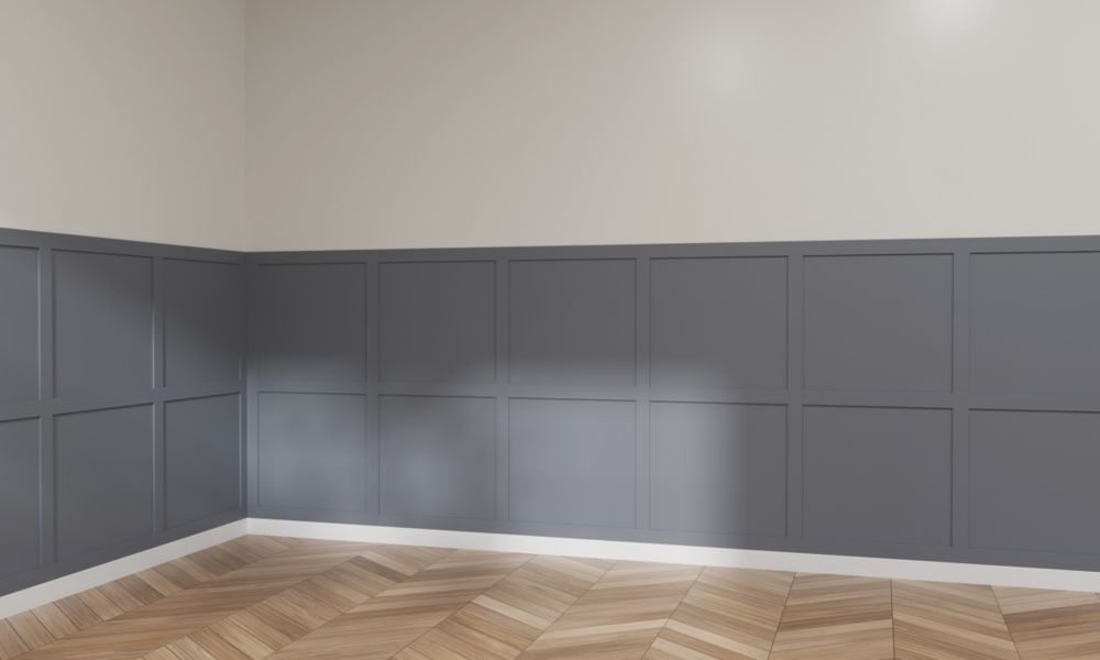 MDF Shaker Wall Panelling 63mm x 9mm x 1200mm 6 Pack - Screwfix