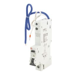 Wylex 16A 30mA Type A SP C Curve RCBO - Screwfix