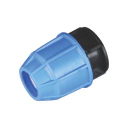 FloPlast 491103 MDPE Female Adaptor 20mm x 1/2" - Screwfix