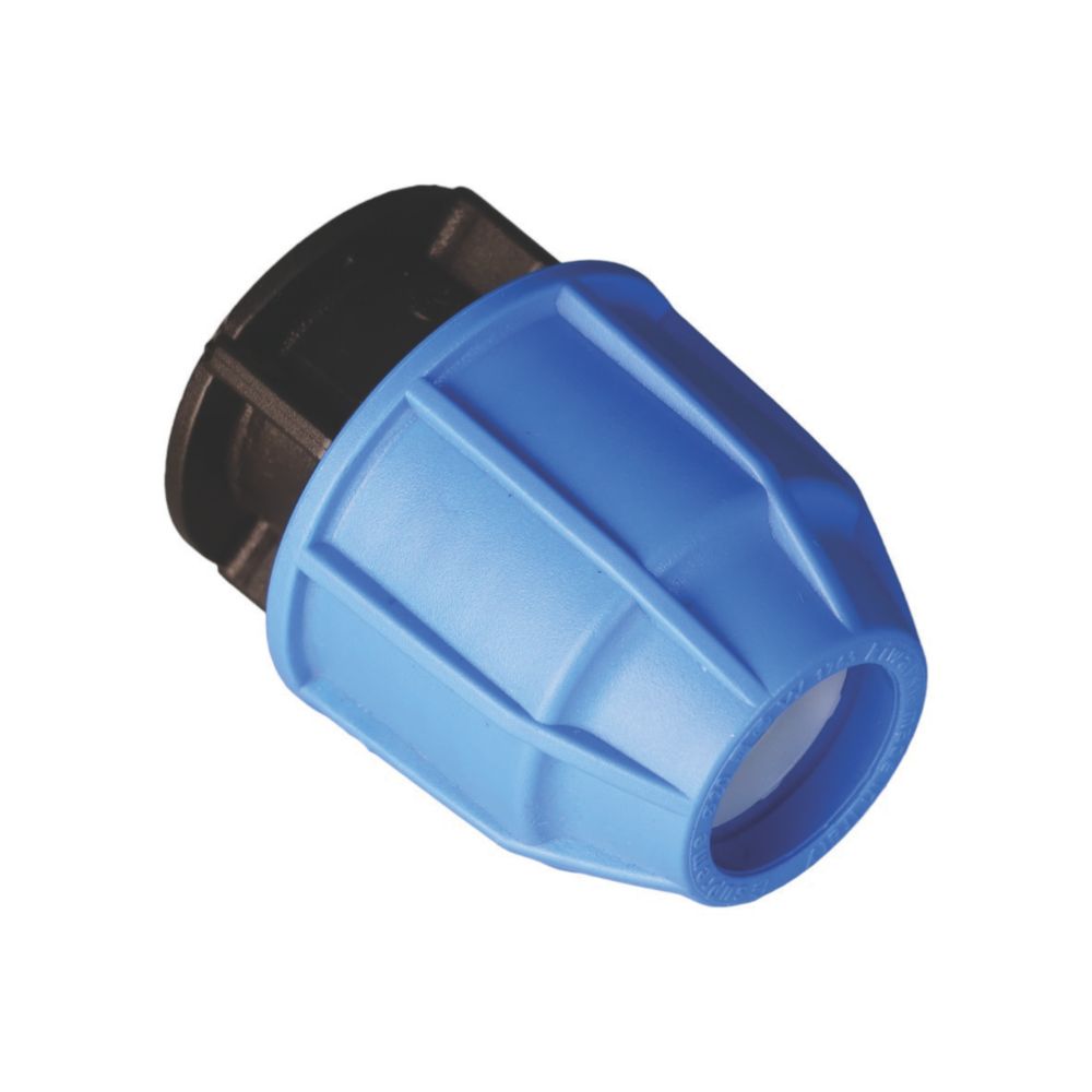 FloPlast 491103 MDPE Female Adaptor 20mm x 1/2" - Screwfix