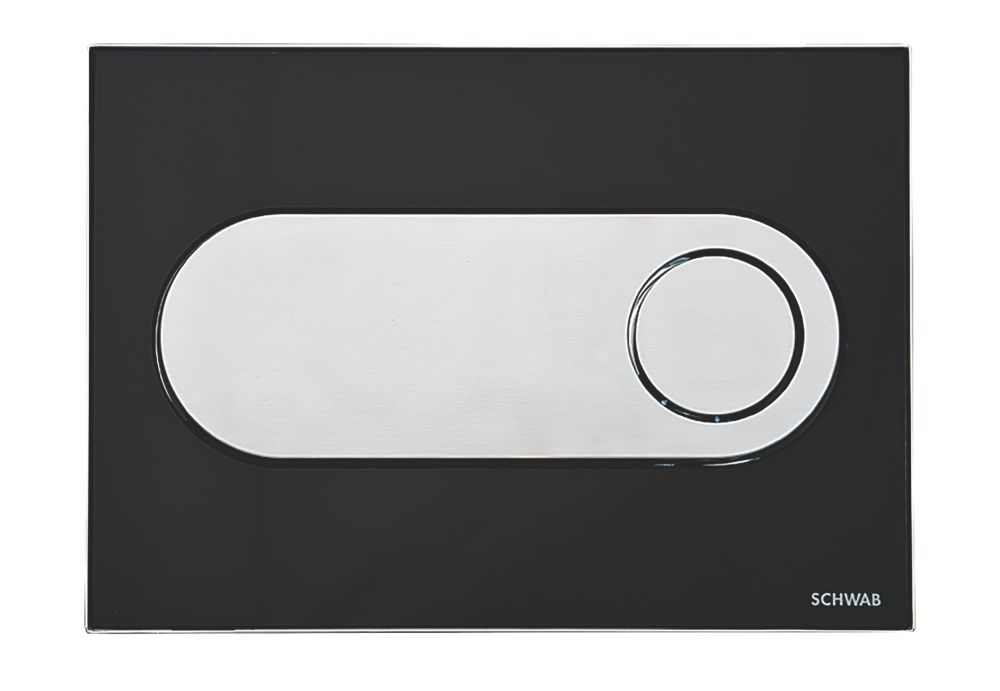 Black Toilet Flush Buttons | Toilet Spares | Screwfix.com