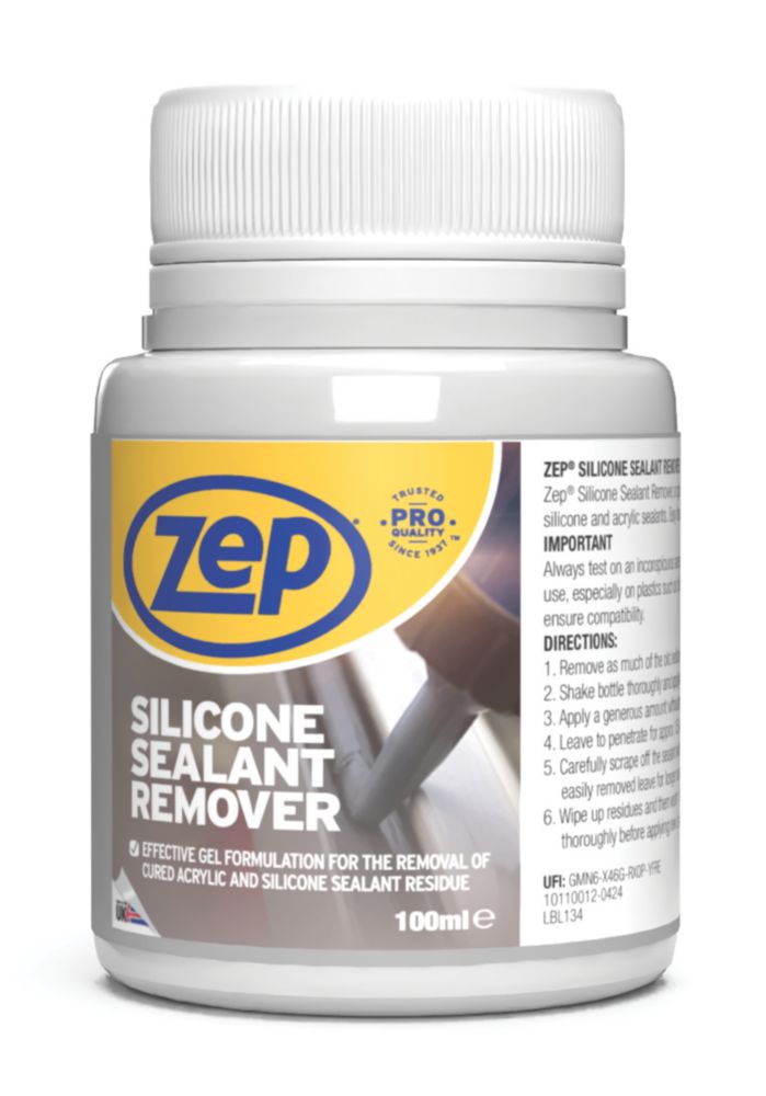 Zep Silicone Sealant Remover 100ml - Screwfix