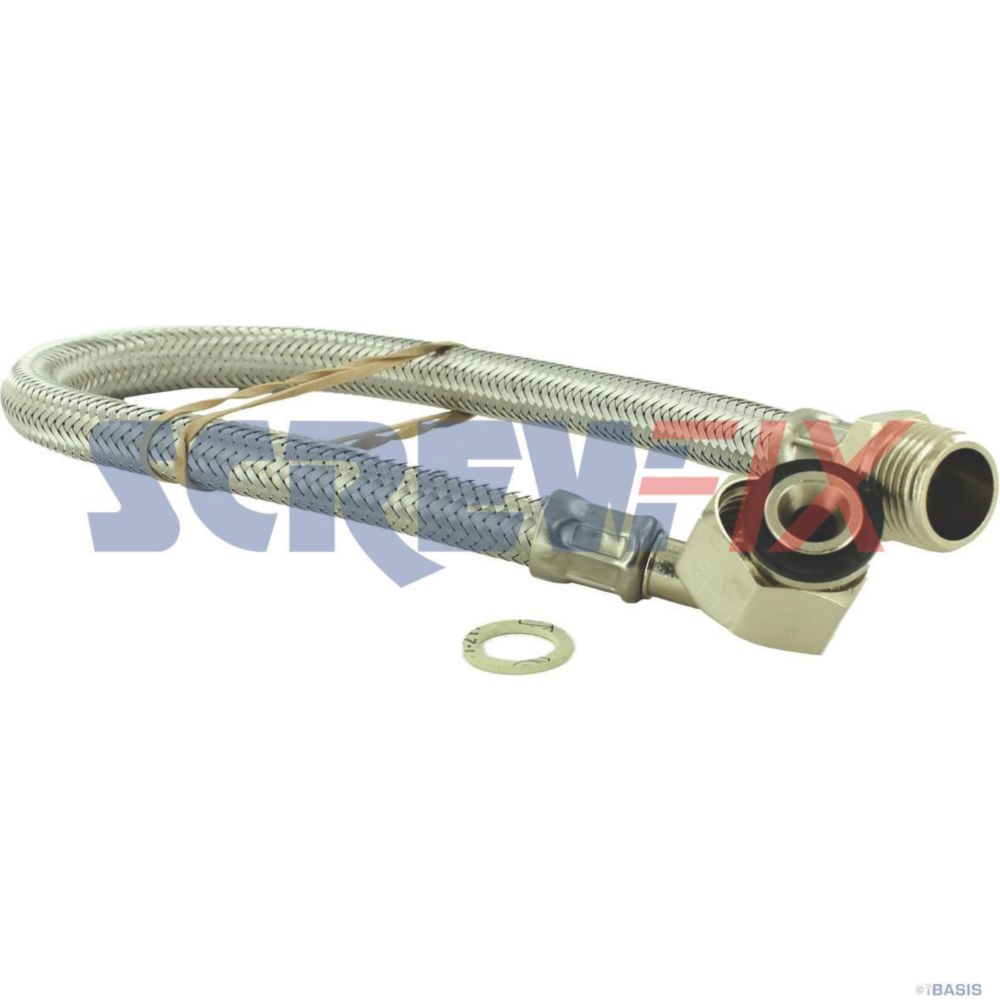 Worcester Bosch 87161081510 FLEXIBLE HOSE C/W WASHERS - Screwfix