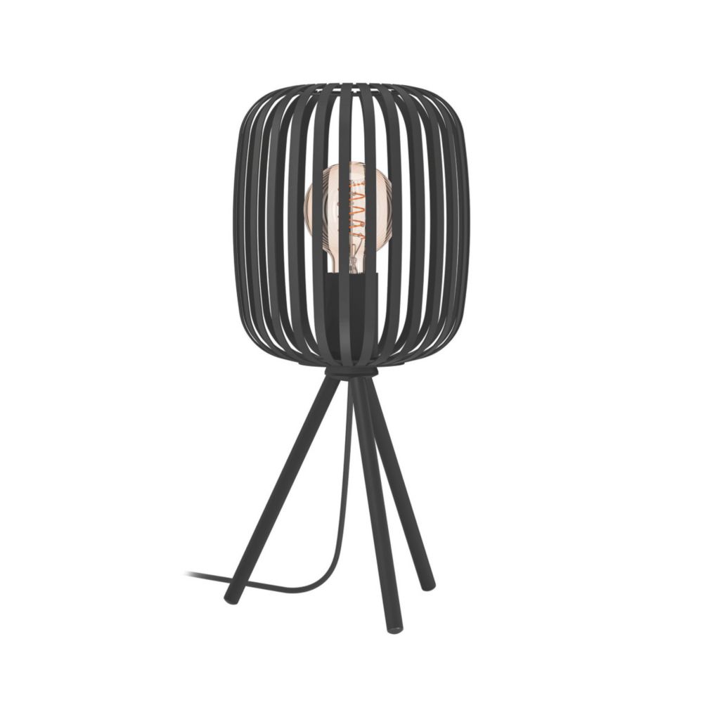 Eglo Romazzina Table Lamp Black - Screwfix