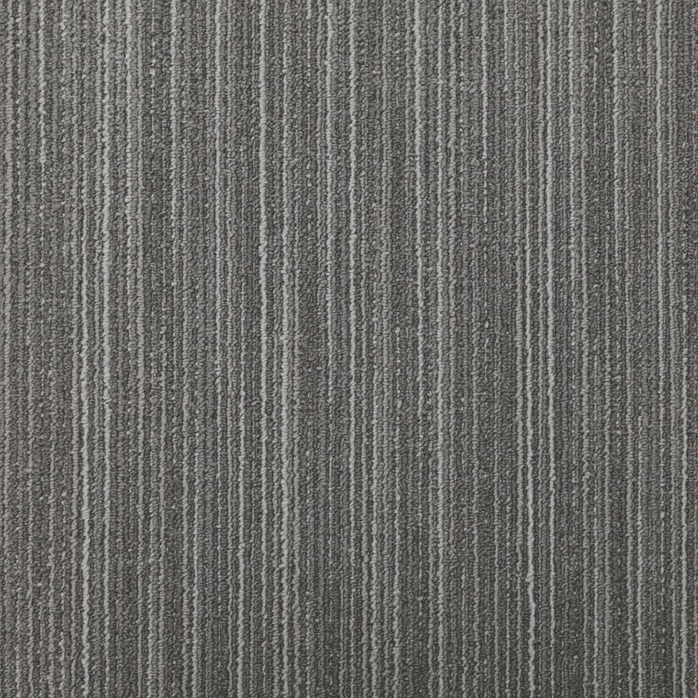 Mercury Tungsten Grey Carpet Tiles 500 x 500mm 20 Pack - Screwfix