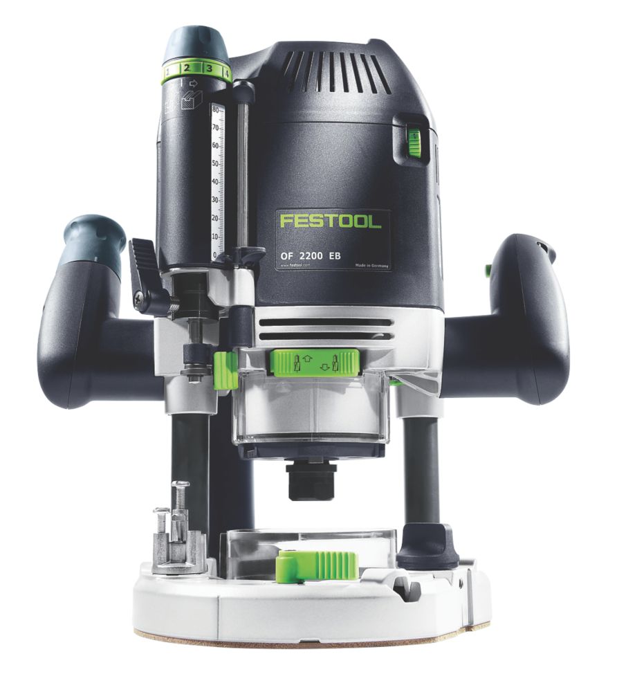 Festool EB-Plus 2200W 1/2" Electric Corded Router 110V - Screwfix