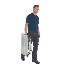 Magnusson Aluminium 500mm x 600mm Folding Work Platform - Screwfix