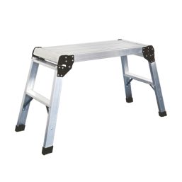Magnusson Aluminium 500mm x 600mm Folding Work Platform - Screwfix