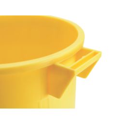 Red Gorilla Polyethylene Bucket Yellow 50Ltr - Screwfix