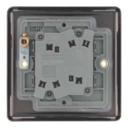 LAP 20A 16AX 2-Gang 2-Way Switch Antique Brass with Colour-Matched ...