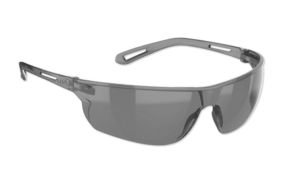 JSP Stealth Smoke Lens Safety Spectacle | Safety Glasses | Screwfix.com
