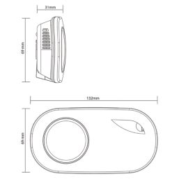 FireAngel FA3328-EUT Battery Standalone Carbon Monoxide Alarm - Screwfix