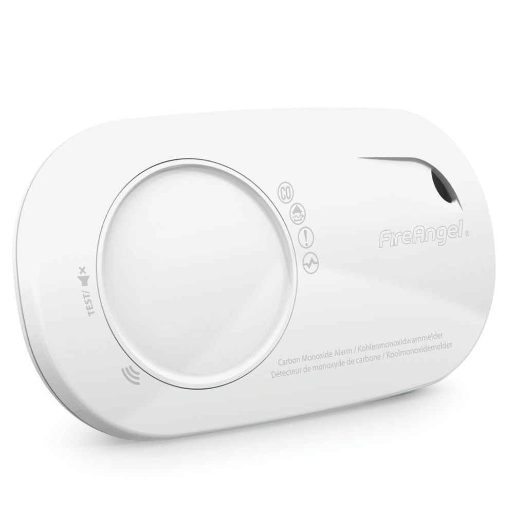 FireAngel FA3328-EUT Battery Standalone Carbon Monoxide Alarm - Screwfix