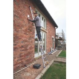 Werner Aluminium 4.02m Combination Ladder - Screwfix