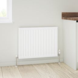 Flomasta 600mm x 700mm 2271BTU White Type 11 Convector Radiator - Screwfix