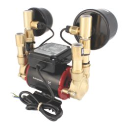 Grundfos STN-2.0 B Regenerative Twin Universal Shower Pump 2.0bar ...