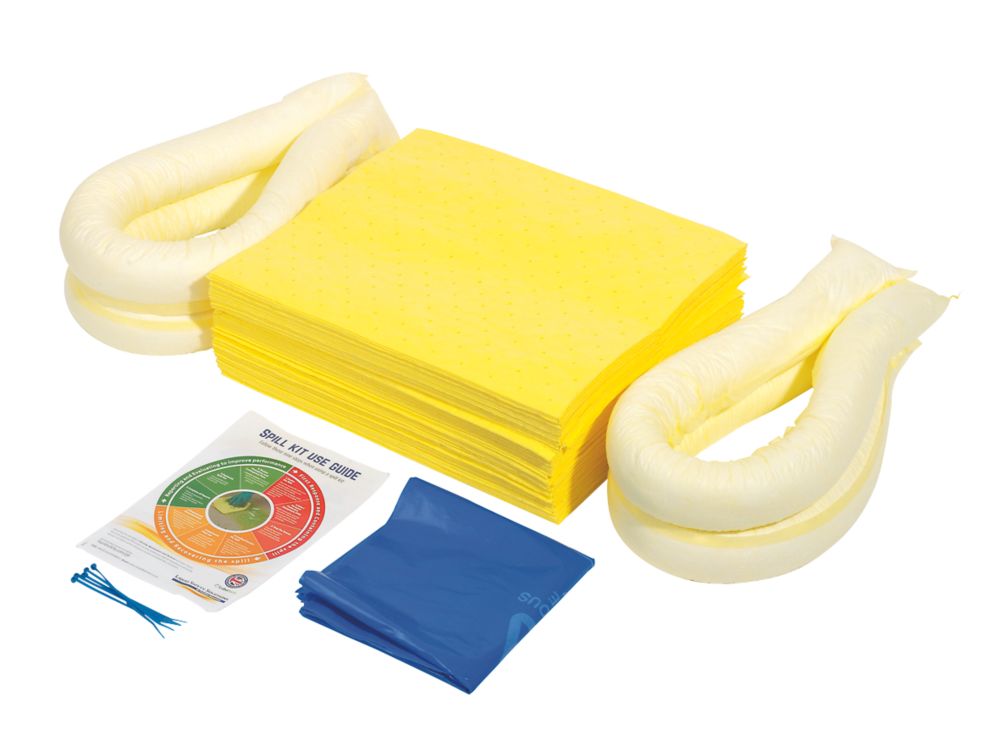 Lubetech 07-1050R 50Ltr Chemical Spill Refill Kit - Screwfix