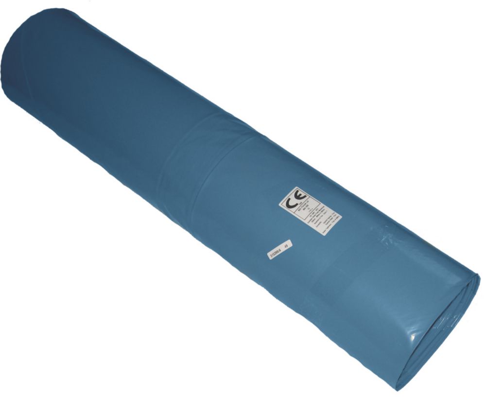 Damplas Damp Proof Membrane Blue 1200ga 15m x 4m - Screwfix