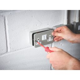 Easydrive Slotted Raised Thread Forming Electrical Screws M3.5 x 50mm ...