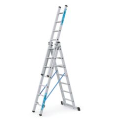 Zarges Skymaster X Aluminium 5m Combination Ladder - Screwfix