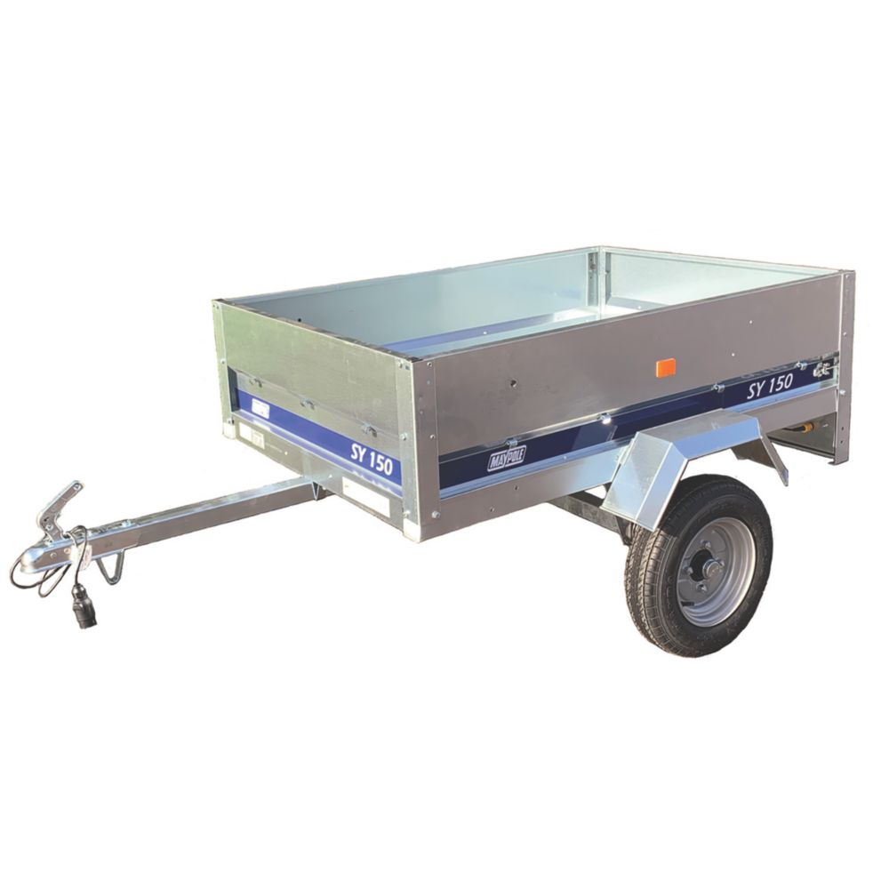Maypole MP6815 Large Trailer 1500mm x 1050mm x 400mm - Screwfix