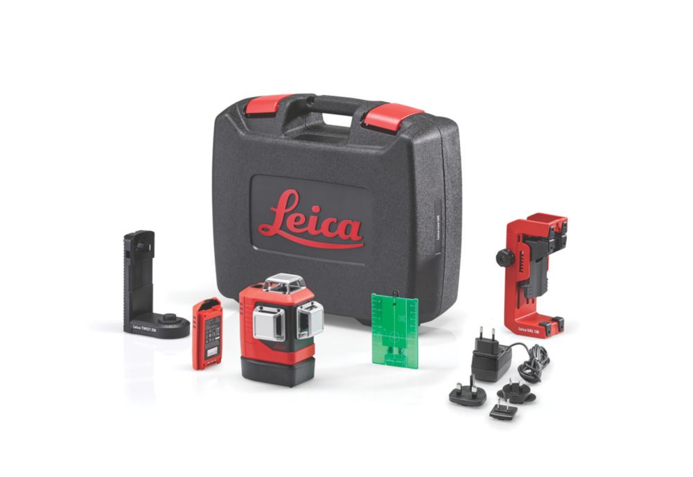 Leica L6G Green Self-Levelling Cross-Line Multifunction Laser - Screwfix