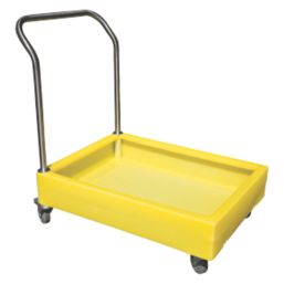 Essentials 100Ltr Bund Trolley 700mm x 1000mm x 1000mm - Screwfix