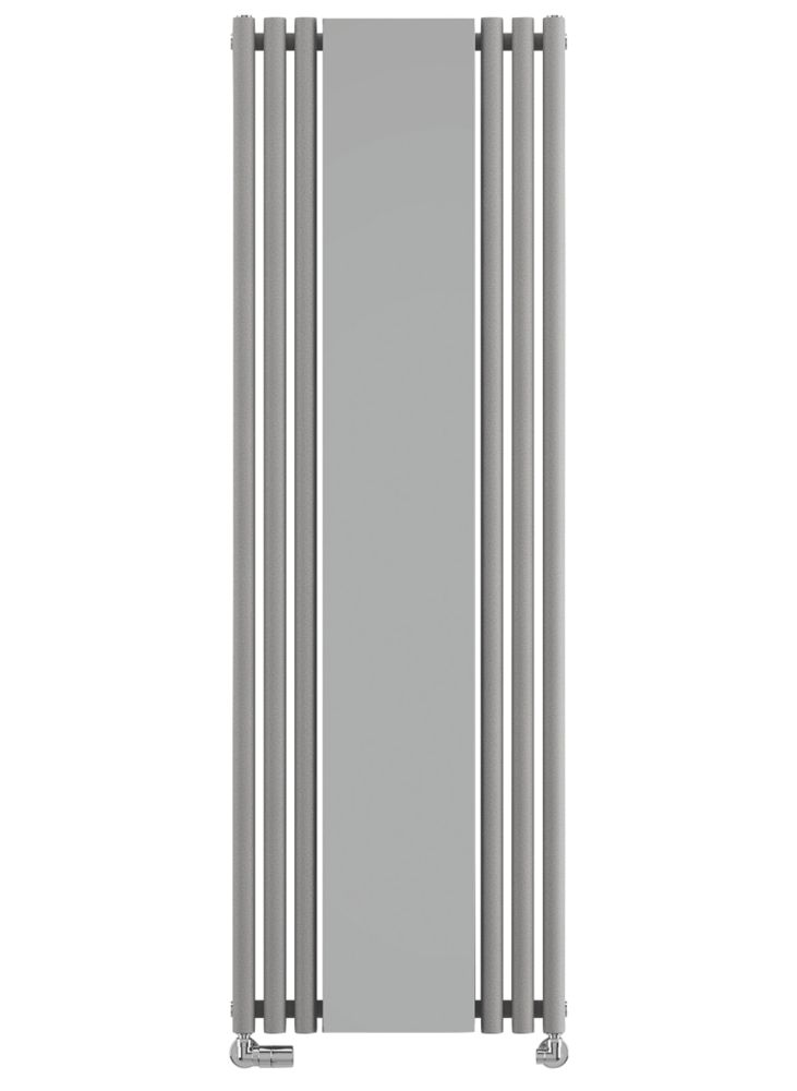 Terma Rolo-Mirror 1800mm x 590mm 2854BTU Grey / Silver Vertical ...