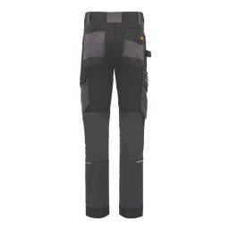 Site Evenson Multi-Pocket Stretch Trousers Grey/Black 36" W 32" L ...