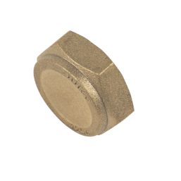 Flomasta Brass Compression Blanking Nut 22mm - Screwfix