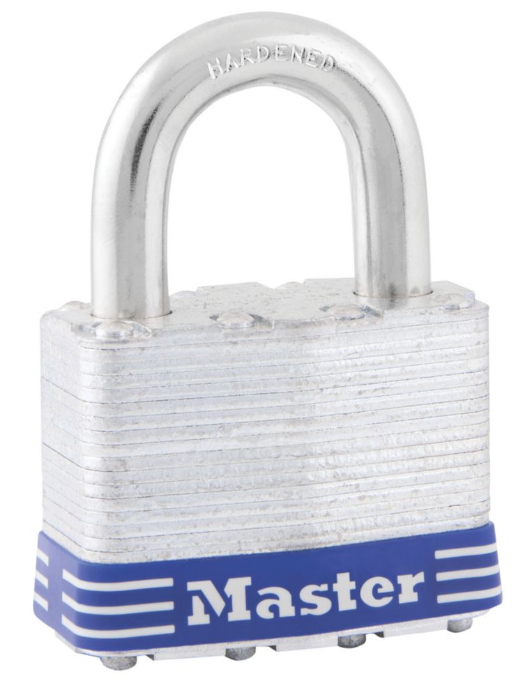 Master Lock 5EURD Water-Resistant Padlock Steel 51mm - Screwfix